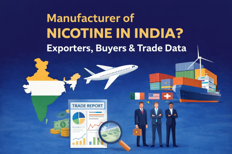 Who is the manufacturer of nicotine in India? Explosive 10 Must-Know ...